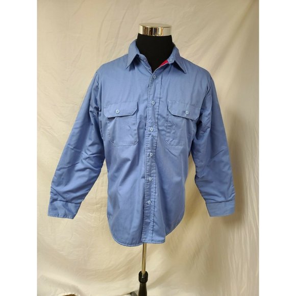 WearGuard | Shirts | Vtg Wearguard Xl Light Purple Lined Shirt Jacket ...